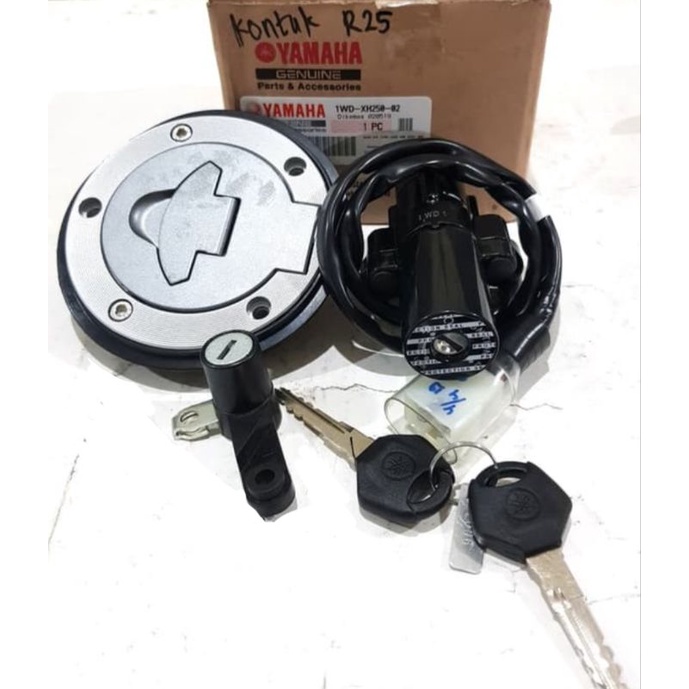 Jual Kunci Kontak Key Set + tutup tangki set Yamaha R25 - R 25 - MT25 ...