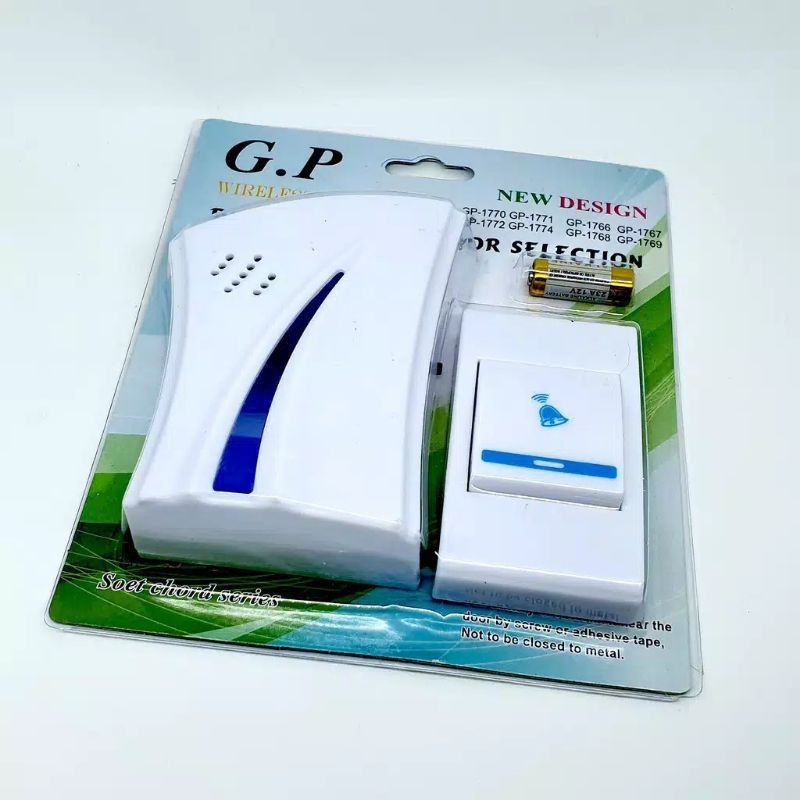Jual Bell Rumah Bell Pintu Wireless Bell Pintu Rumah Wireless Bel Rumah ...
