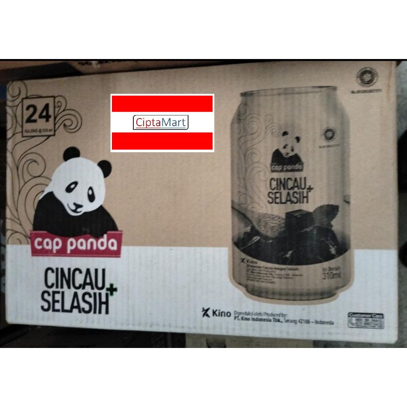 Jual Cincau SELASIH Cap Panda 24 x 310 ml | Shopee Indonesia