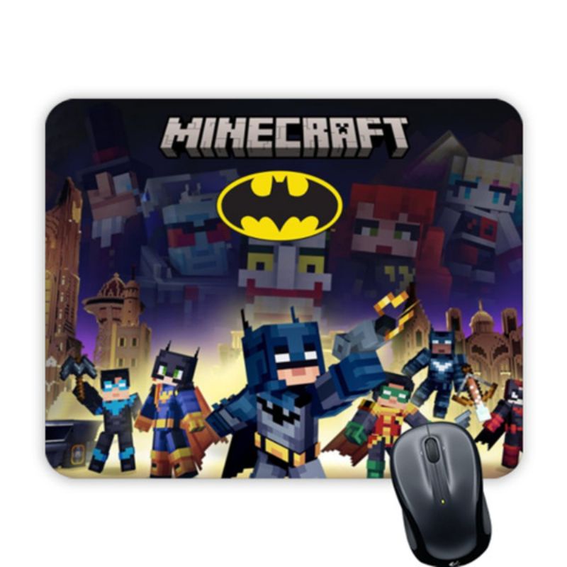 Jual Maincraft Batman Mouse Pad Alas Mouse Custom | Shopee Indonesia