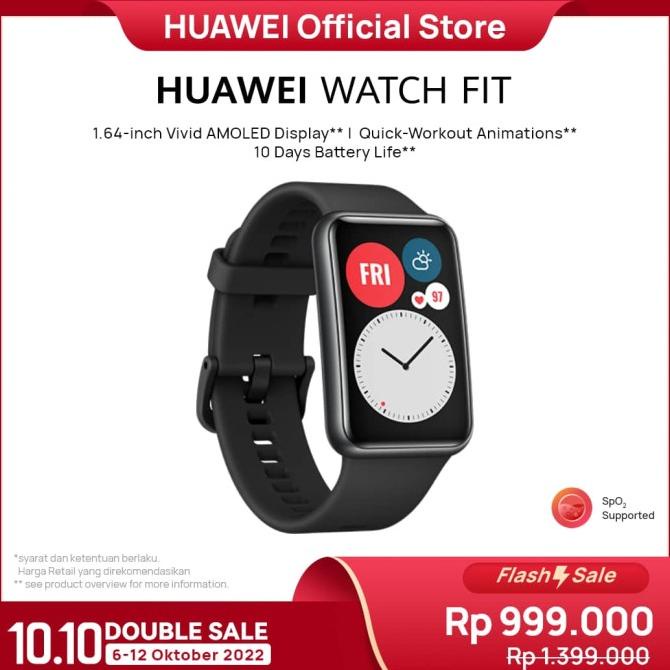 Jual HUAWEI WATCH FIT SmartWatch | Shopee Indonesia
