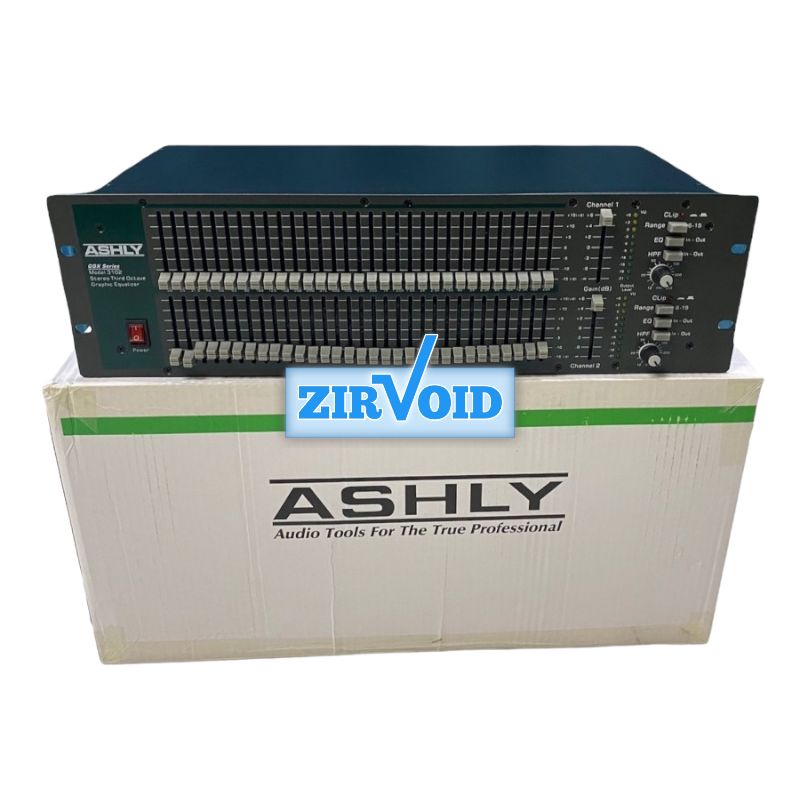 Jual ASHLY GQX3102 EQUALIZER GQX 3102 DUAL CHANNEL 31 BAND GRAPHIC EQ | Shopee Indonesia