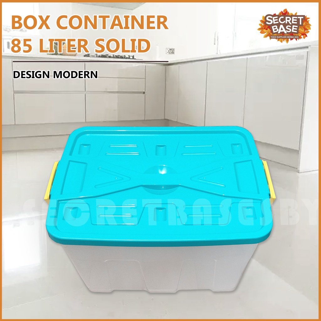 Jual BOX CONTAINER 85 LITER + RODA - Kontainer Box Plastik / Container ...