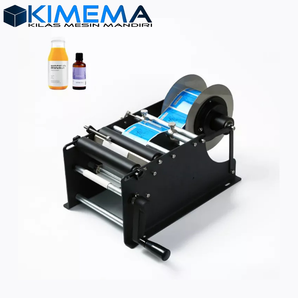 Jual MT-M3 Mesin Labelling Botol Manual Sticker Label Alat tempel label ...