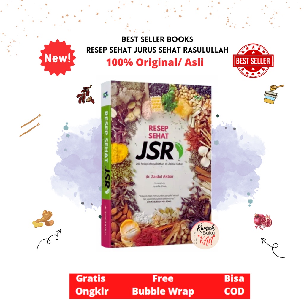 Jual RESEP SEHAT JSR DOKTER ZAIDUL AKBAR Jurus sehat Rasulullah - Ramadhan JSR - zaidul Akbar ...