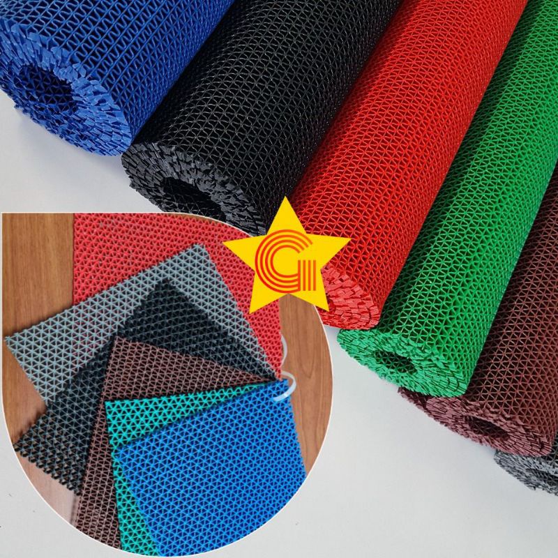 Jual Karpet Karet PVC Jaring Anti Slip 50x500cm Kamar Mandi | Shopee ...