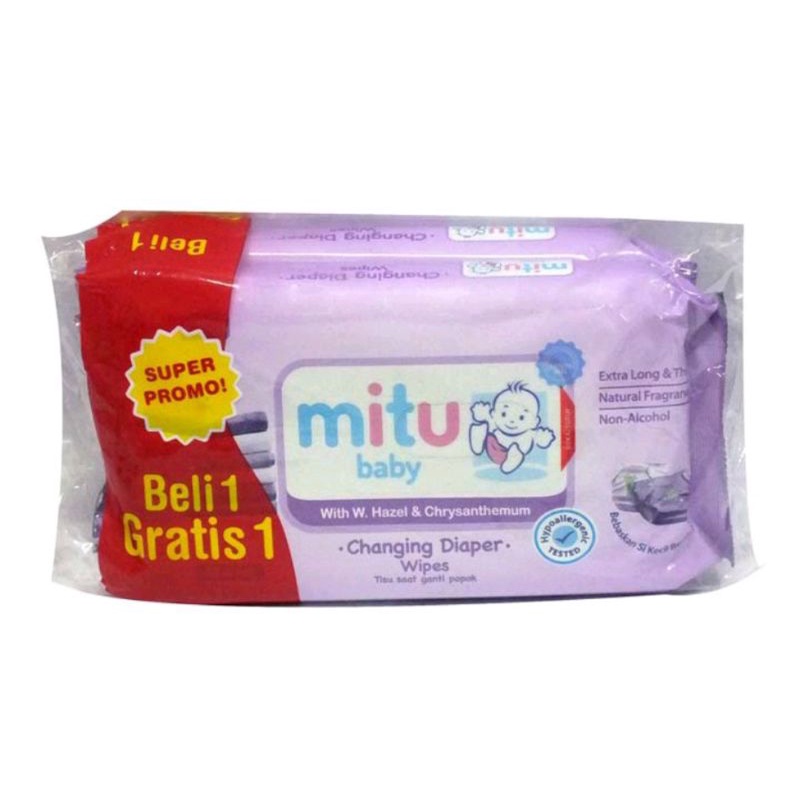 Jual tisue basah mitu 50 plys | Shopee Indonesia