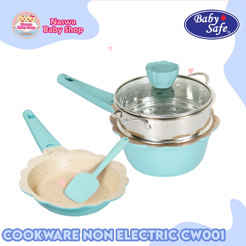 Jual Baby Safe Cookware Non Electric Peralatan Memasak Premium CW001 ...