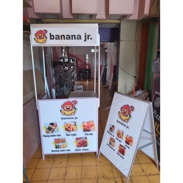 Jual Tiang promosi / Display Promosi Alumunium | Shopee Indonesia