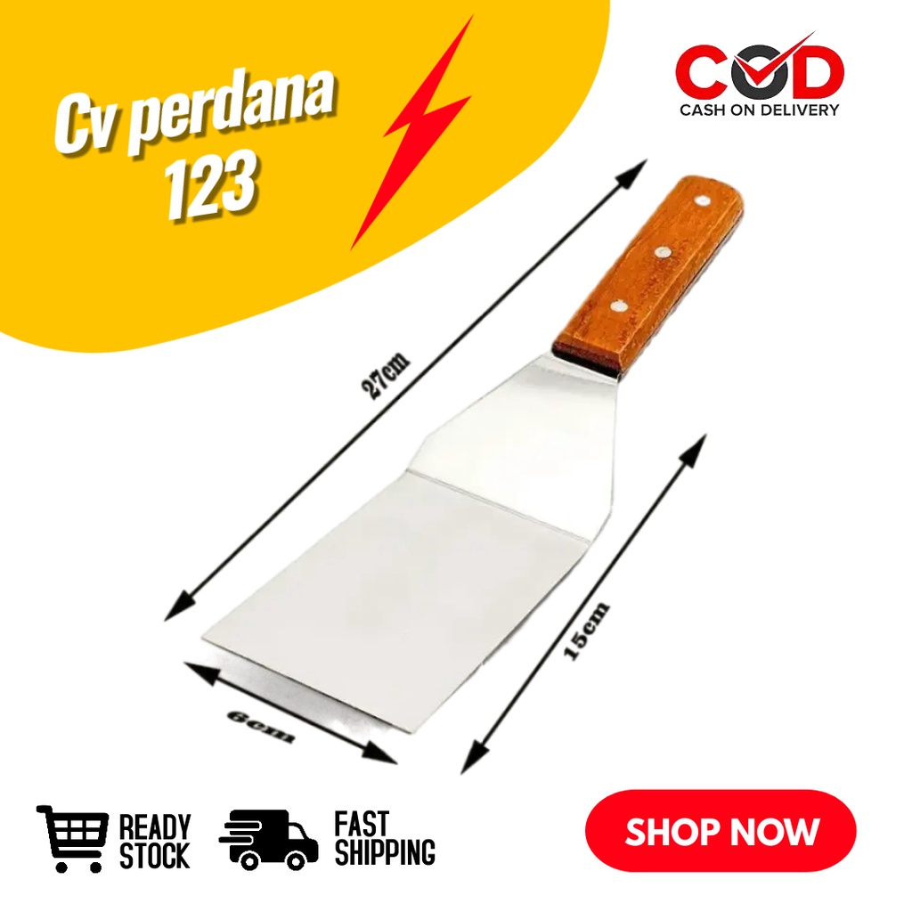 Jual Kape Crepes Spatula Pizza Kebab Teppanyaki Roti Bakar Burger ...