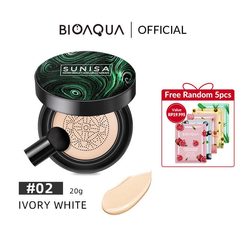 Jual BIOAQUA BEAUTY CREAM NATURAL COLOR / Ivory White / Beige x SUNISA ...