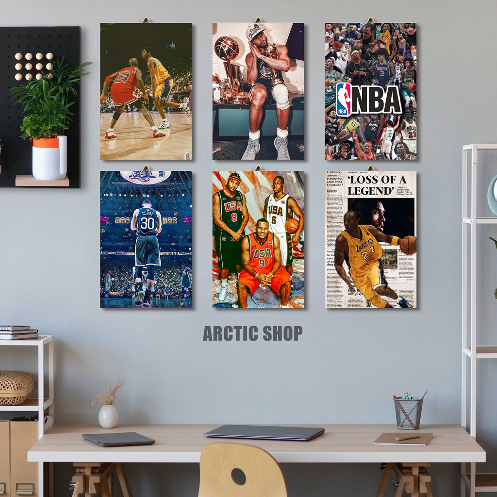 Jual Poster Basket NBA / Hiasan Dinding Kayu / Poster NBA | Shopee ...