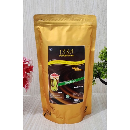 Jual izza serbuk minuman Green tea 1 kg | Shopee Indonesia