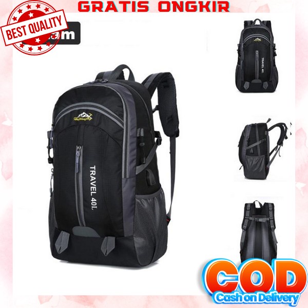 Jual Bisa Cod Tas Ransel Body Pack Skolah Backpacker Travel Travelling ...
