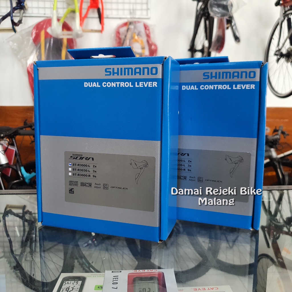 Jual Brifter Shimano Sora R3000 2 x 9 speed - Shift Brake Lever ...