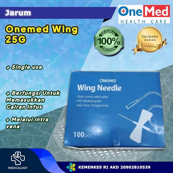 Jual Wing Needle Onemed 25G | Shopee Indonesia