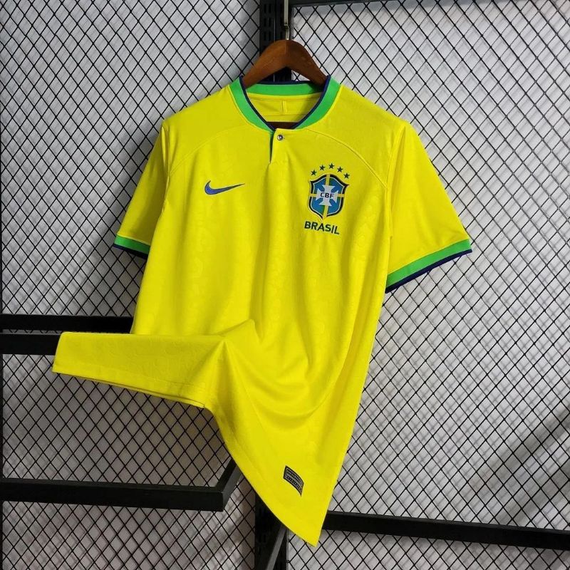 Jual JERSEY TIMNAS BRAZIL PIALA DUNIA TERBARU 2022/2023 | Shopee Indonesia