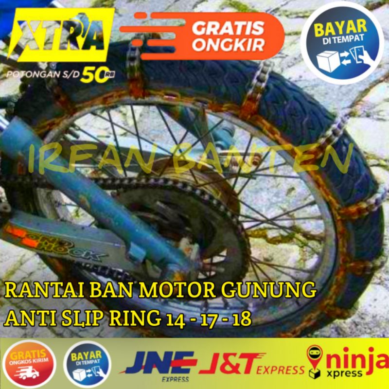 Jual rantai ban motor anti slip jalan gunung | Shopee Indonesia