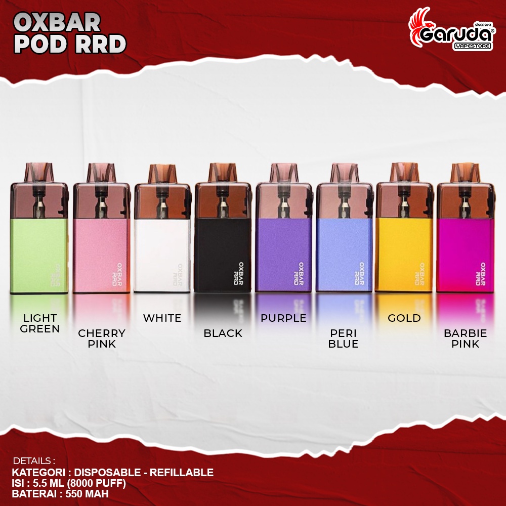 Jual Oxbar RRD Pod By Oxva 100% Authentic | Shopee Indonesia