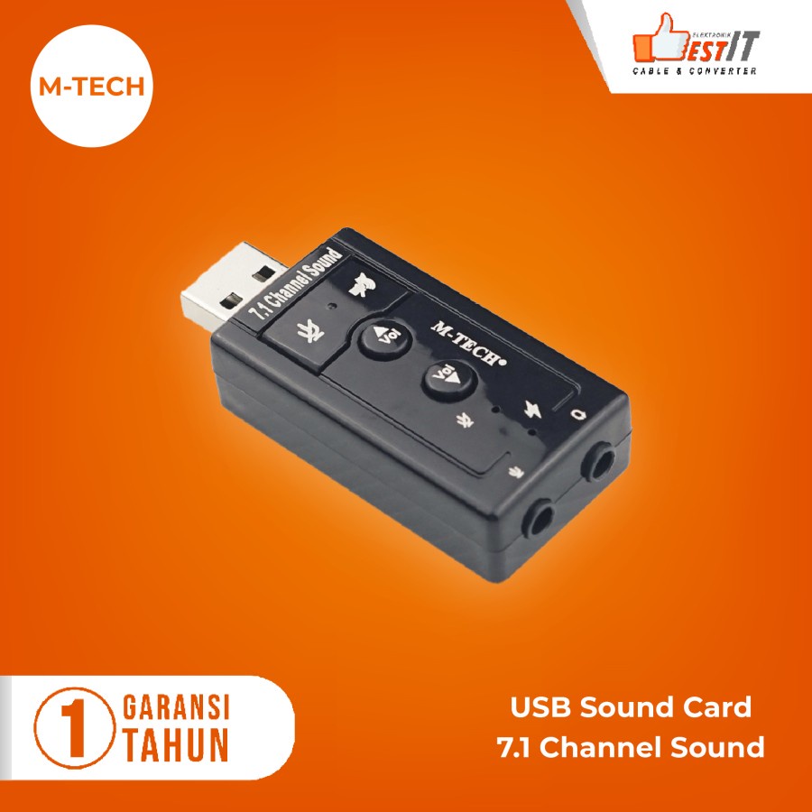 Jual USB Sound 7.1 Usb to Jack Sound Card | Shopee Indonesia