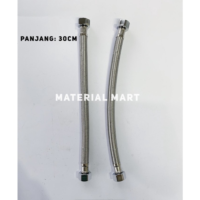 Jual Dijual Selang Fleksibel Air Panas 30 Cm |Slang Flexible Anyam ...