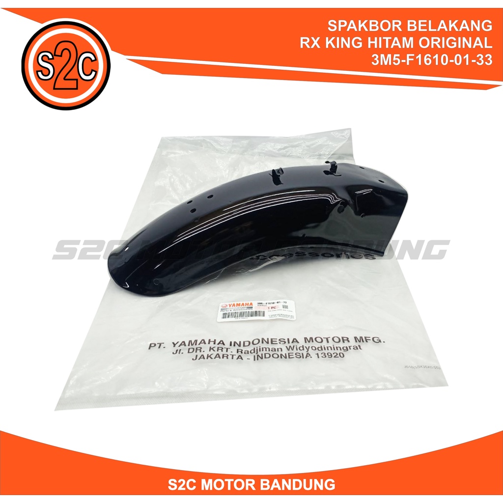 Jual SLEBOR SPAKBOR BELAKANG RXKING RX KING HITAM BESI ORIGINAL YGP 3M5 ...