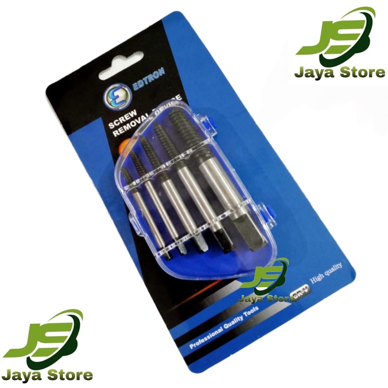 Jual Mata Bor Obeng Tab Balik Set 5 pcs Mata Bor Screwdriver Extractor ...