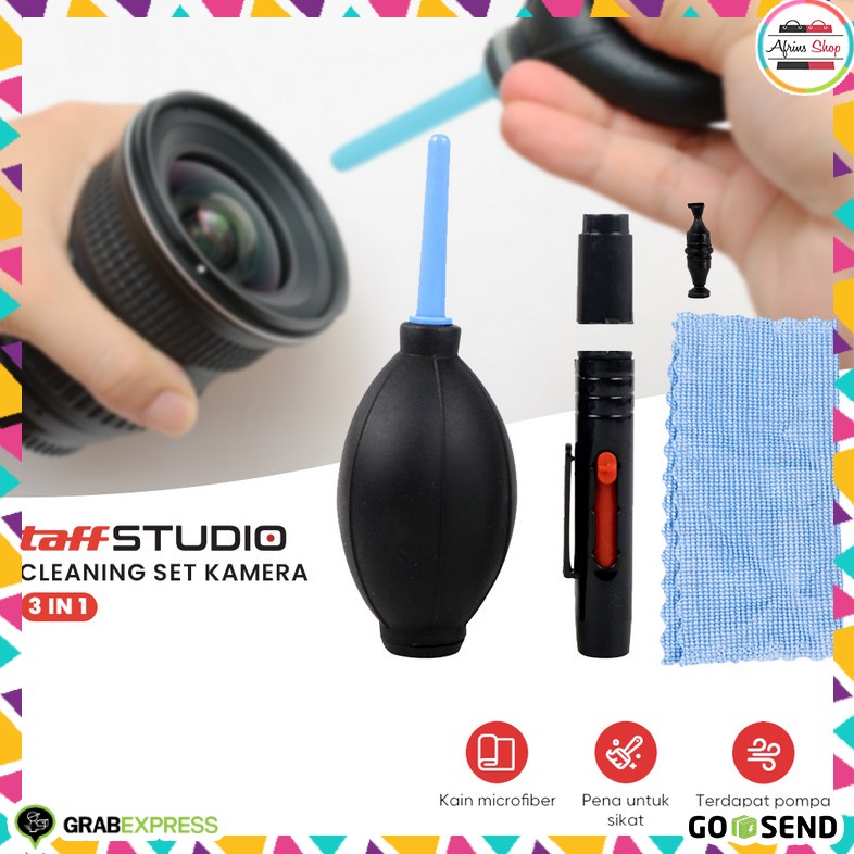 Jual Cleaning Set 3 in 1 Kamera | Shopee Indonesia
