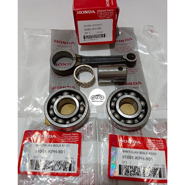 Jual Stang Seher + Bearing Kruk As Kiri Kanan 2 pcs 6322 Honda Kharisma Supra X 125 (KPH ...