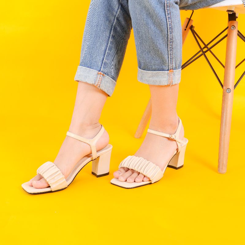 Jual SADE Kiyowoo Sandal Heels Wanita sandal kekinian model Korea ...