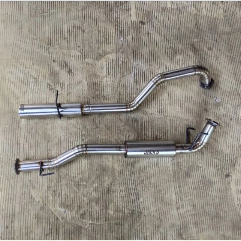 Jual knalpot innova reborn / resonator innova reborn bolt on pnp ...