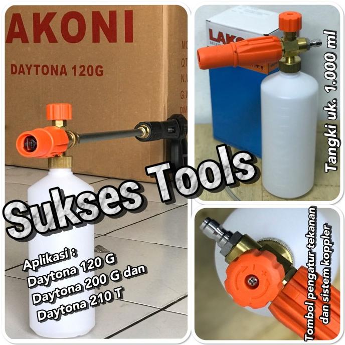 Jual Daytona 120 G + Snow Wash Foam Mesin Steam Lakoni Jet Cleaner ...