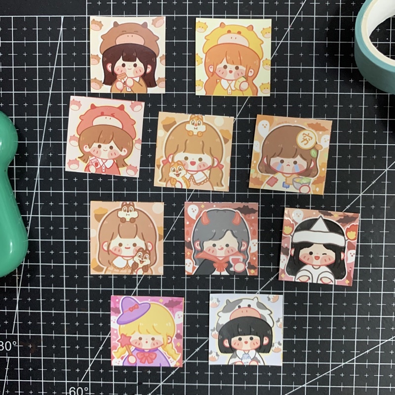 Jual (part 1) sticker pack journal bujo planner deco aesthetic/ sticker ...