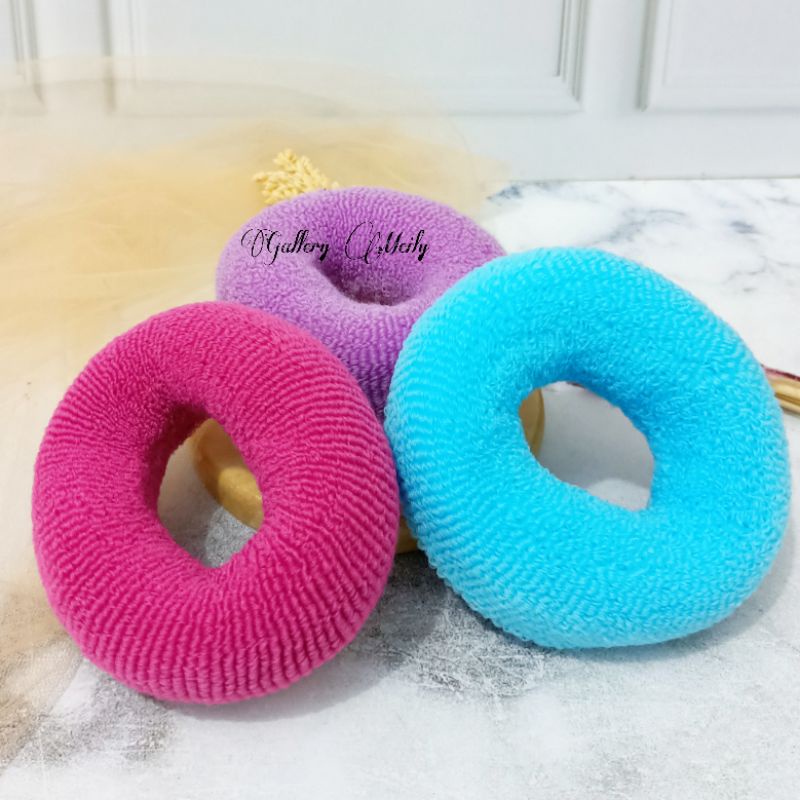 Jual Gallerymeily Ikat Rambut Cepol Donat Besar | Shopee Indonesia