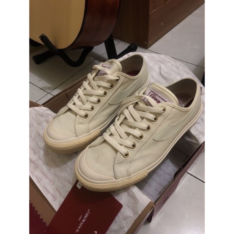 Jual SEPATU COMPASS GAZELLE LOW CREAM | Shopee Indonesia