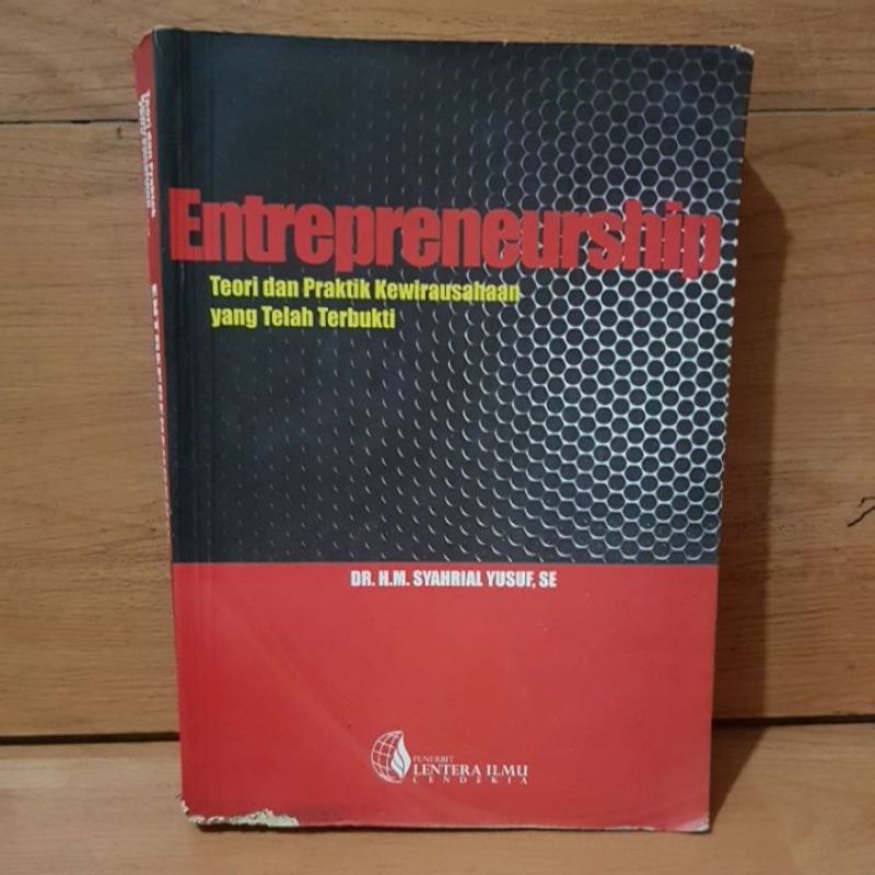 Jual ENTREPRENEURSHIP TEORI PRAKTEK KEWIRAUSAHAAN YANG TELAH TERBUKTI | Shopee Indonesia