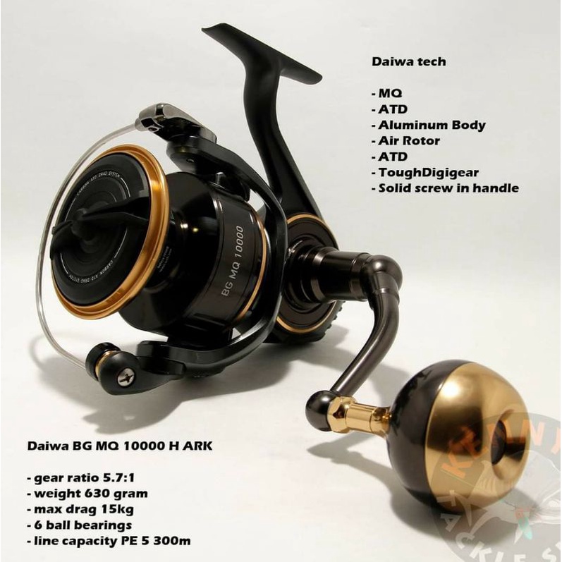 Jual DAIWA BG MQ 14000D ARK | Shopee Indonesia