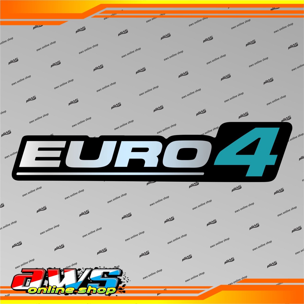 Jual Sticker EURO 4 Emblem Timbul Harga Grosir | Shopee Indonesia