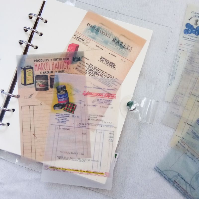 Jual Kertas Vintage Vellum Old Documents Translucent Paper Semi ...