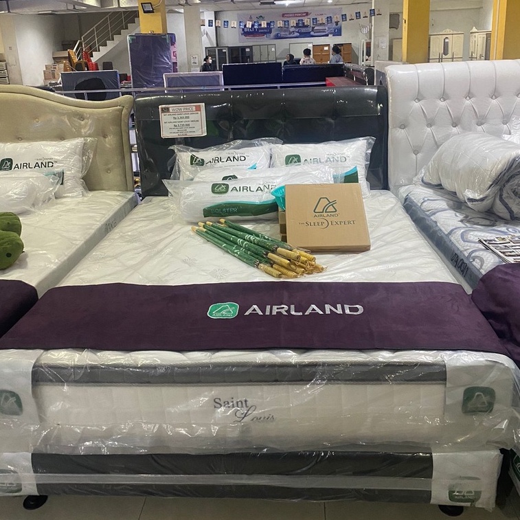 Jual Spring Bed Set Airland Semi Latex 180X200 | Shopee Indonesia