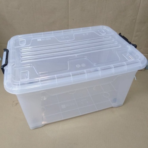 Jual Storage Box Container CB 52 Liter EZY Bening Kontainer Plastik ...