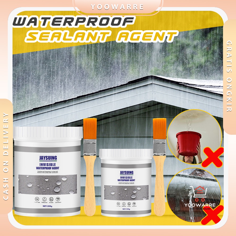 Jual Jaysuing Lem Cat Anti Bocor Transparant Rembesan Air Waterproof ...