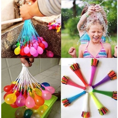 Jual Mainan Balon Waterboom Satuan perang balon air Edukasi bisa diisi ...
