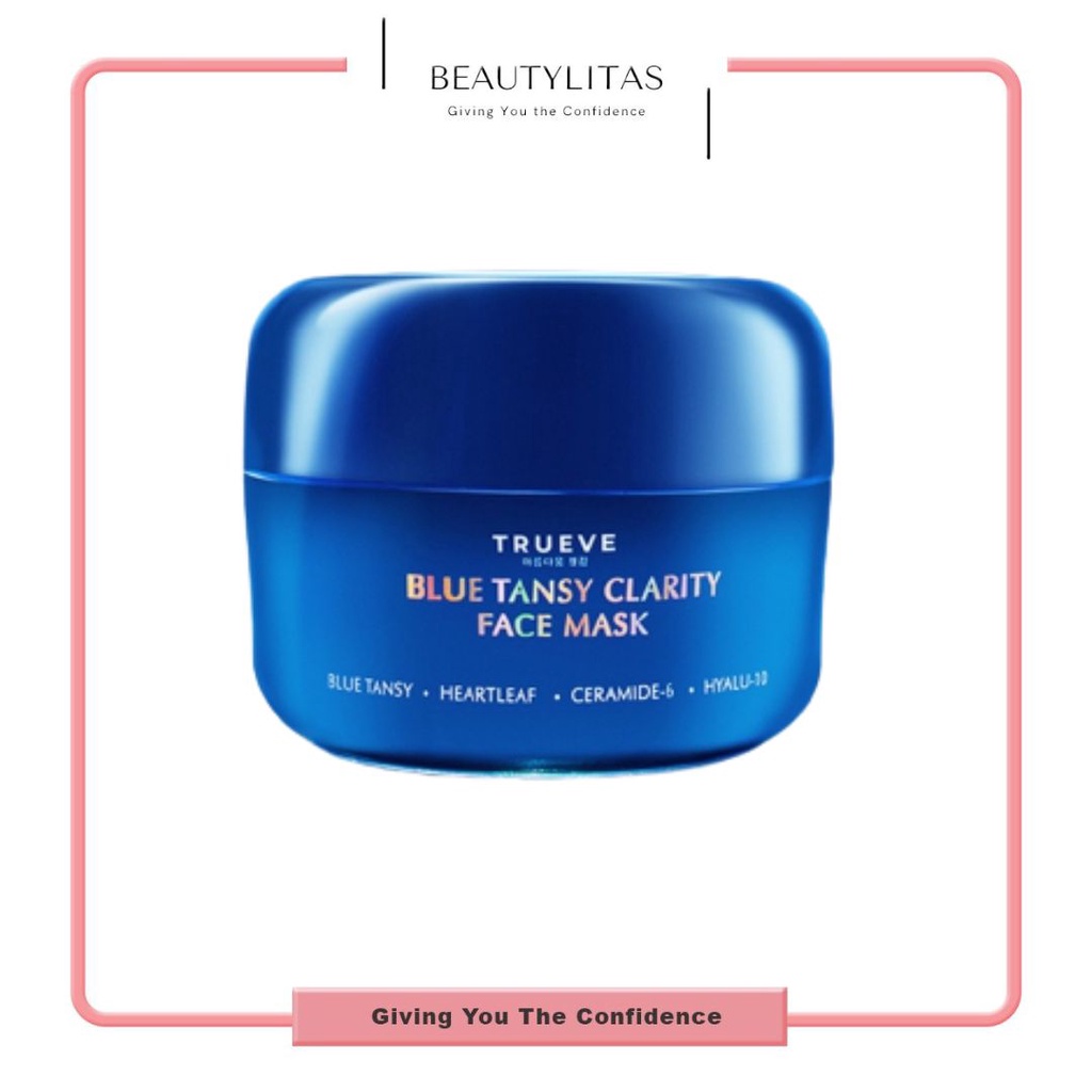 Jual TRUEVE Blue Tansy Clarity Face Mask 50 gr | Shopee Indonesia