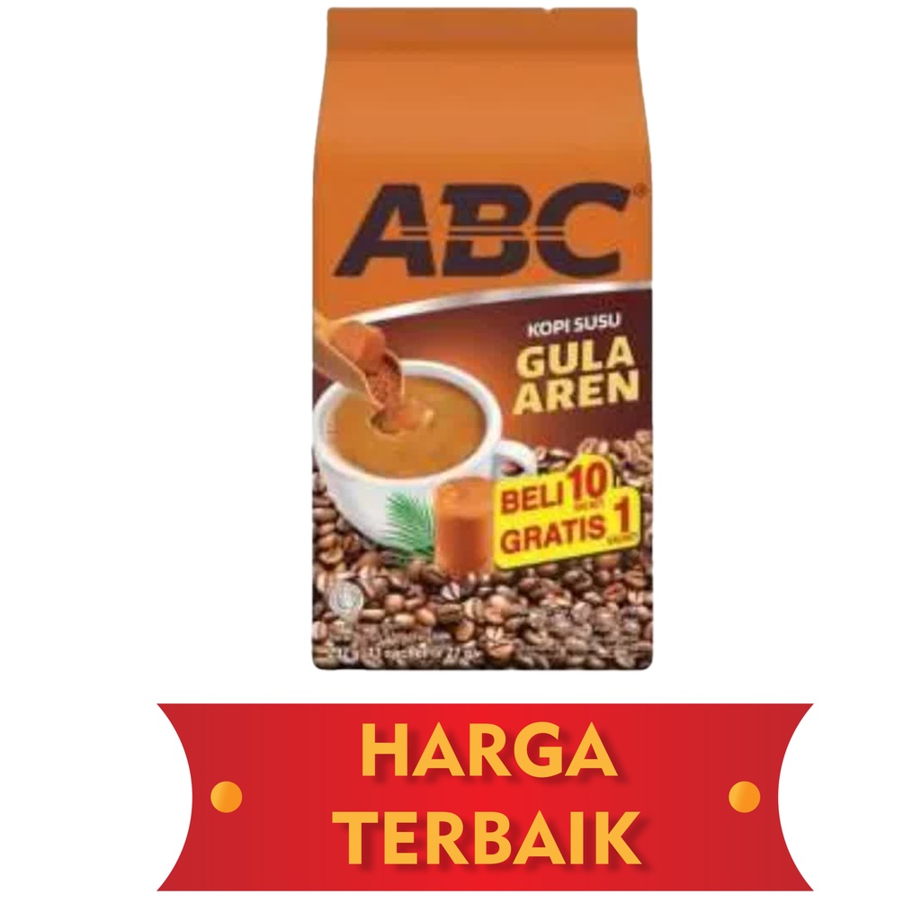 Jual TERLALU MURAH..!!! ABC KOPI SUSU GULA AREN 1 RENCENG | Shopee ...