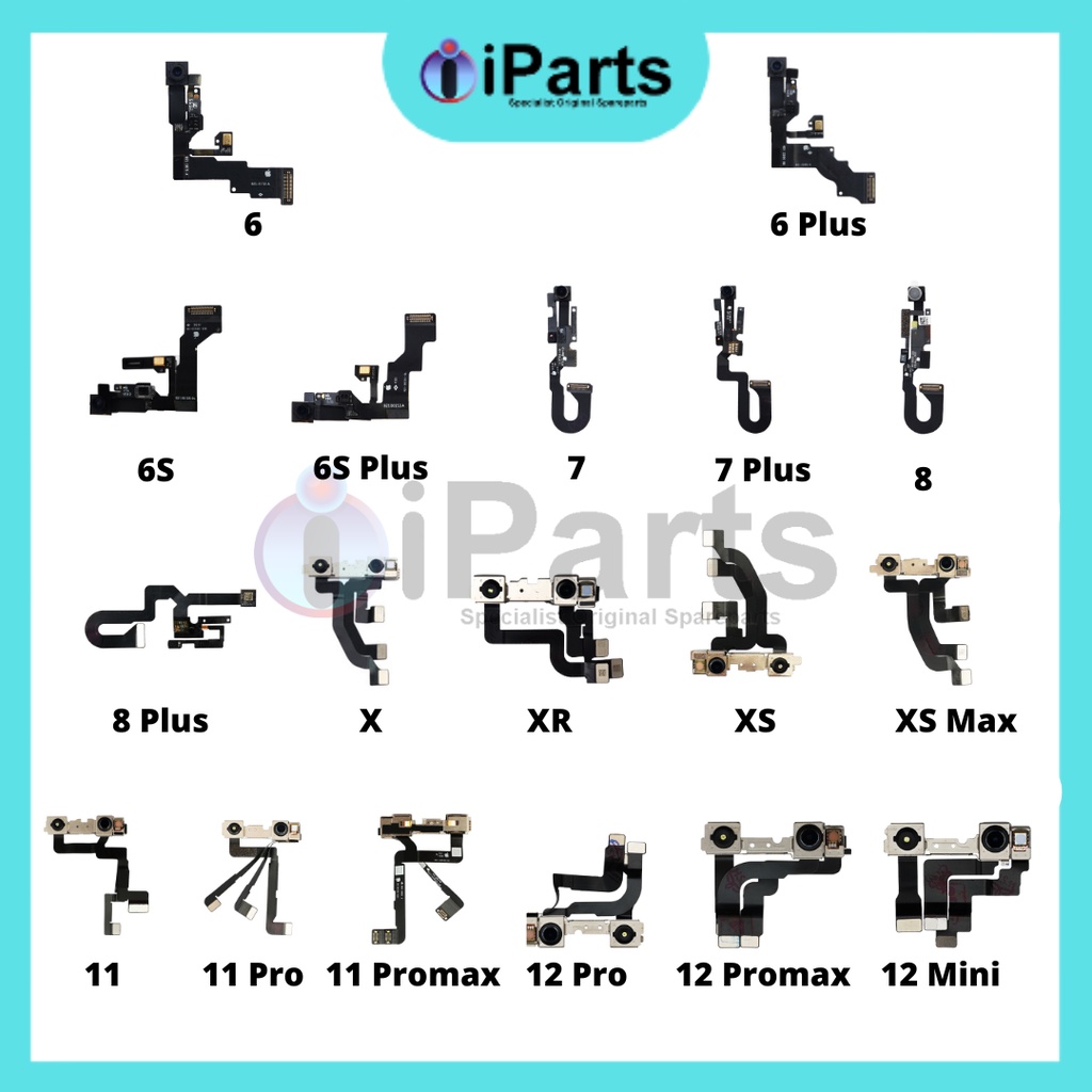 Jual Kamera Depan iPhone 6 6plus 6s 6splus 7 7plus 8 8plus X Xs XR ...