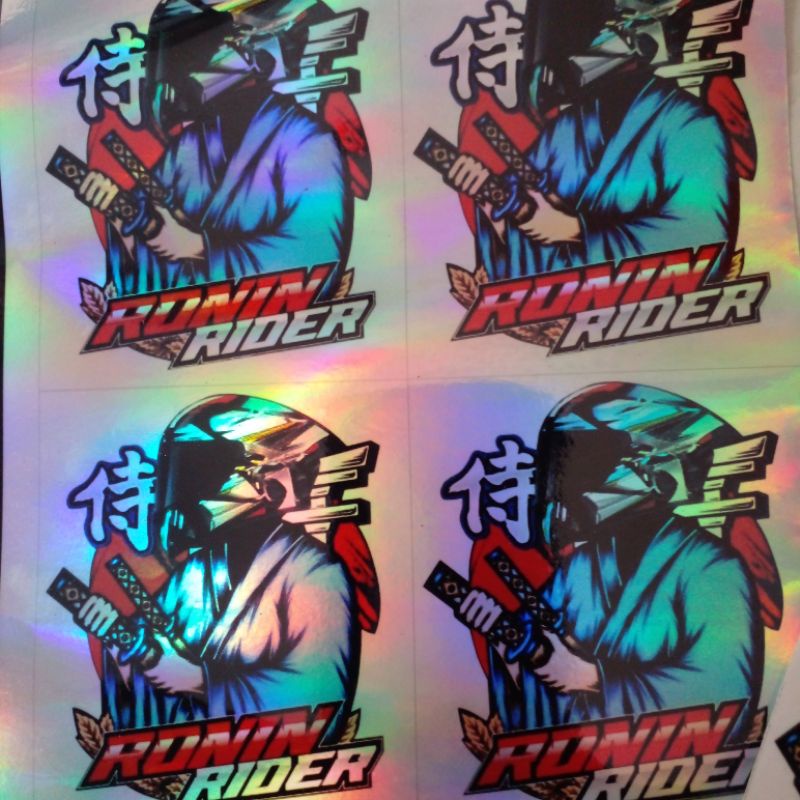 Jual stiker hologram ronin rider | Shopee Indonesia