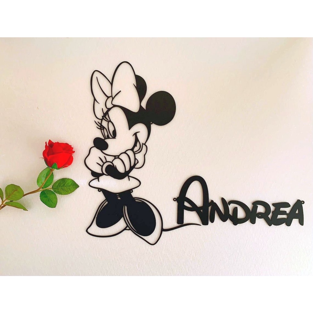 Jual SEHARI JADI||PAJANGAN DINDING||DEKORASI RUMAH||MICKEYMOUSE||Minnie ...