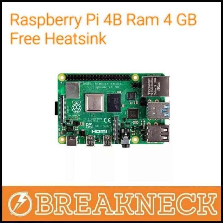 Jual Raspberry Pi 4 Model B Ram 4 Giga | Shopee Indonesia