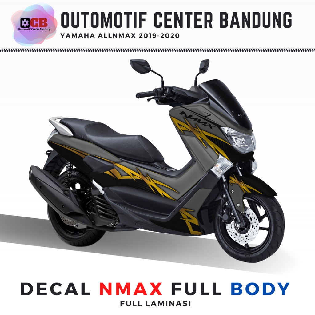 Jual Stiker Full Body Decal NMAX Striping Abstrak Motor NMAX 2020 ...